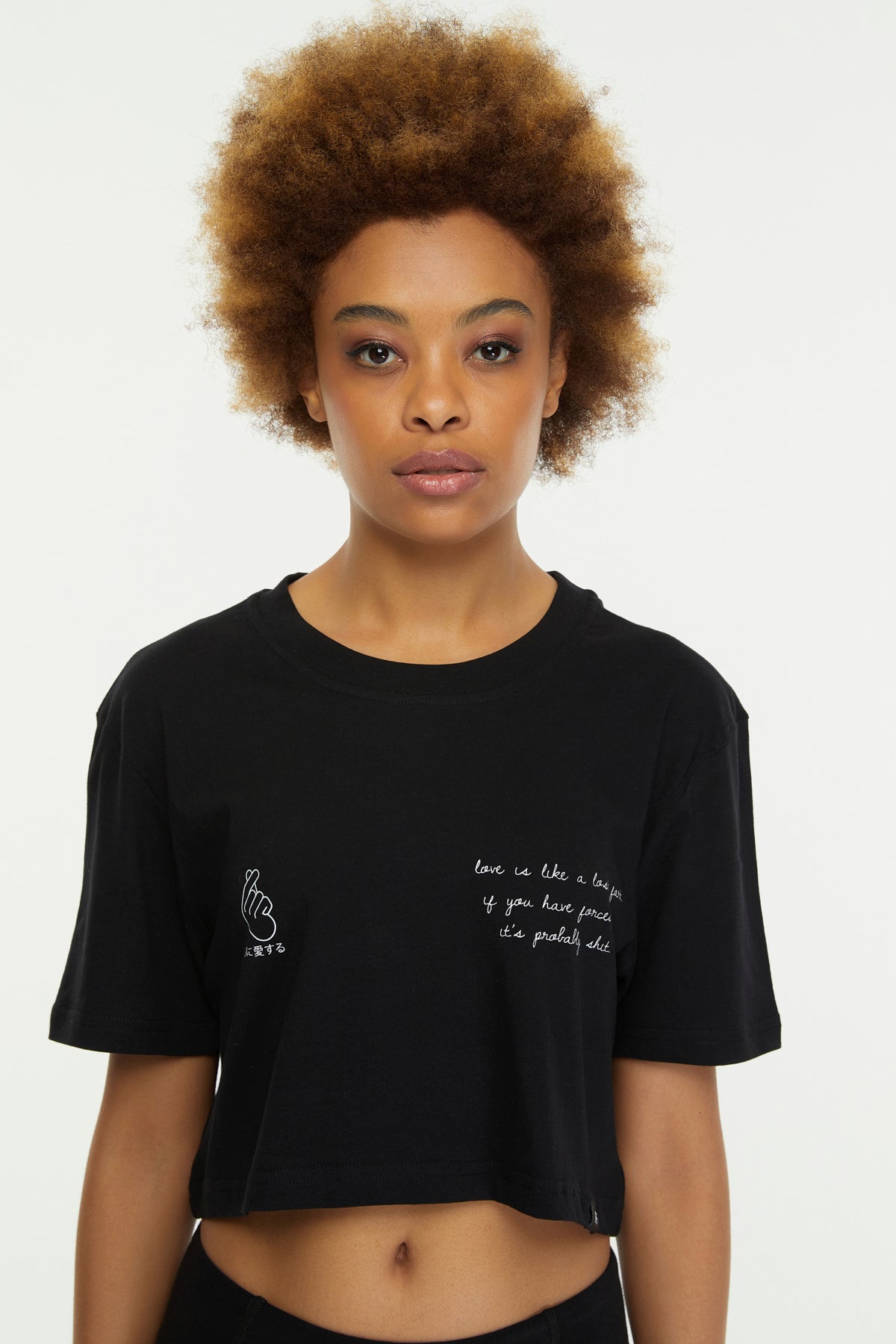 Love / Crop T-shirt – For Fun